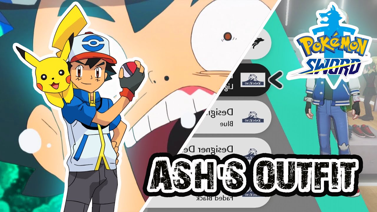 Recreate Ash's Outfit In Pokemon Sword and Shield - YouTube