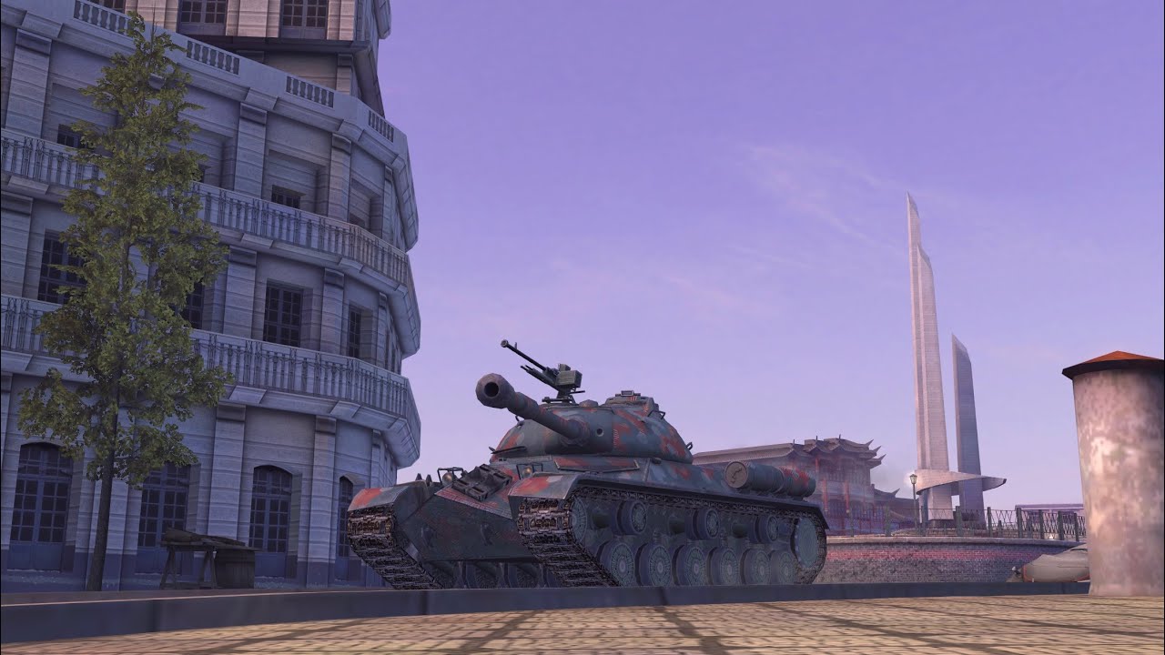 World of Tanks Blitz WZ-110 gameplay - YouTube