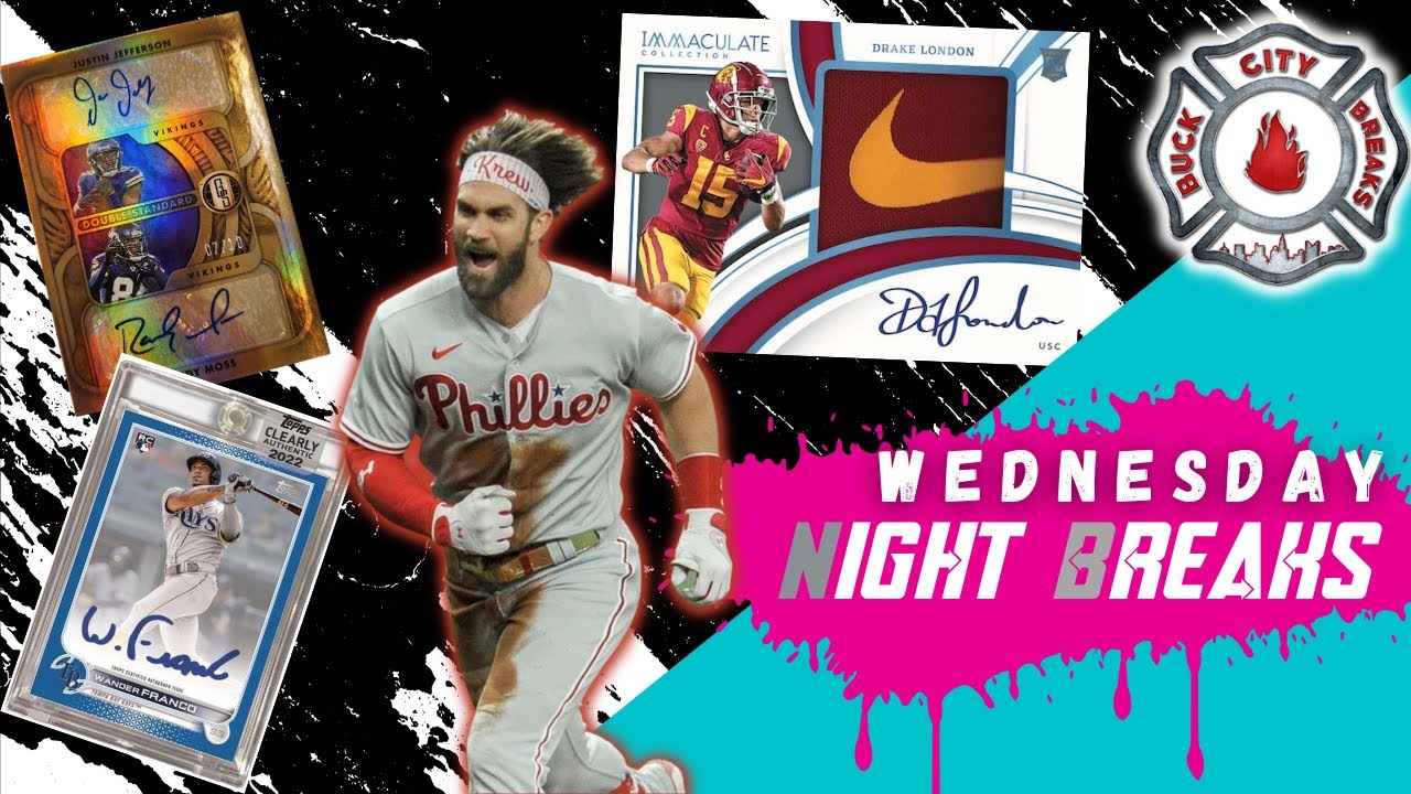 Wednesday Night Breaks! Topps Chrome, National Treasure and MORE! 10.12 ...