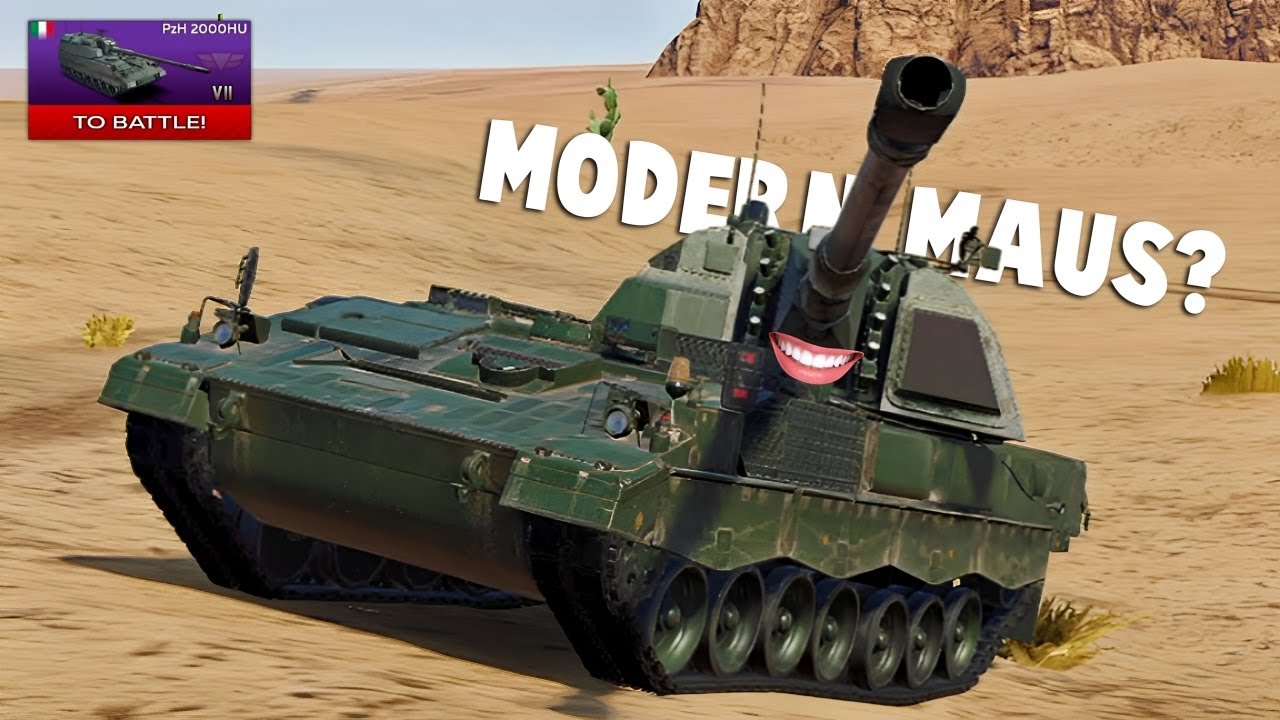 NEW!! PzH 2000HU Platoon.Exe - War Thunder Mobile - YouTube