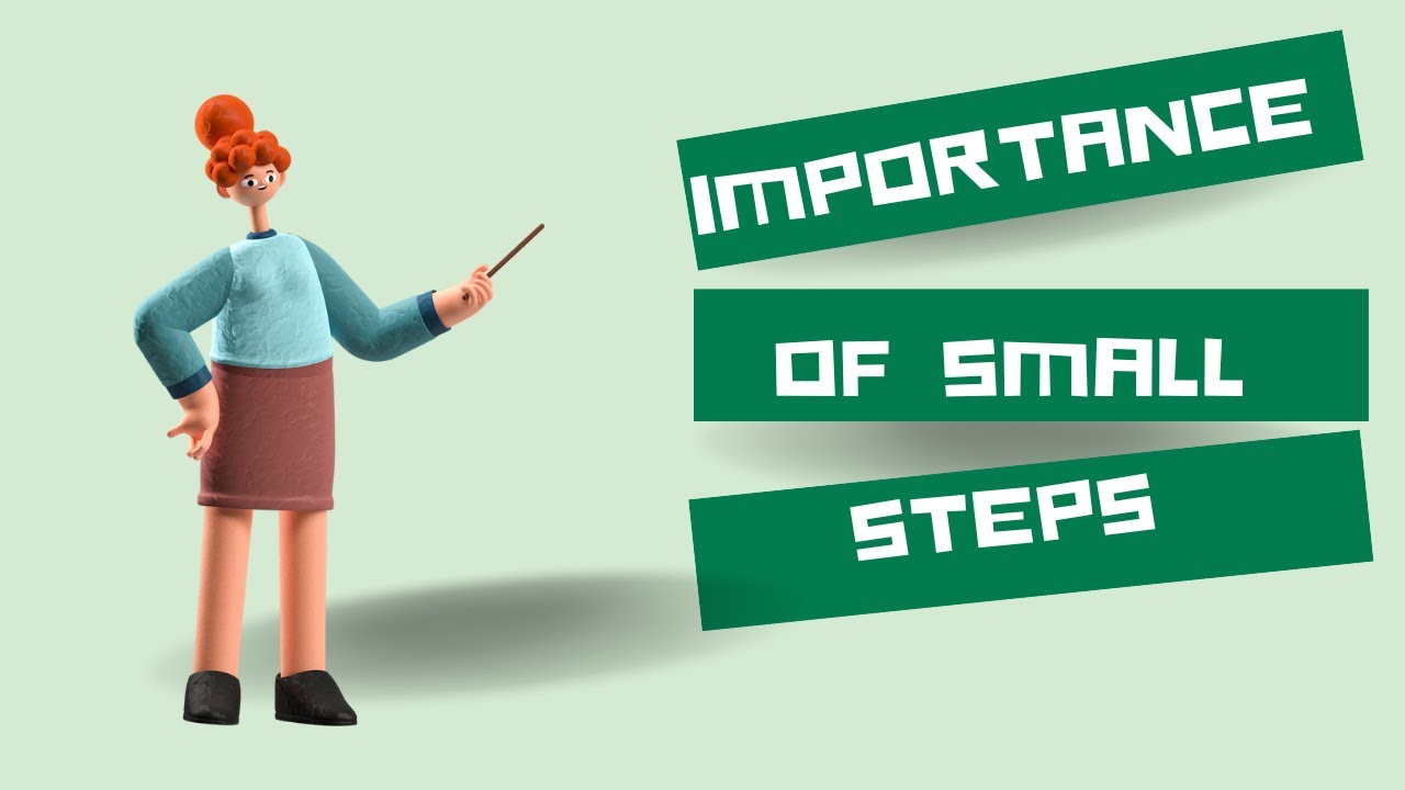 IMPORTANCE OF SMALL STEPS #motivationalvideoforstudents #success # ...