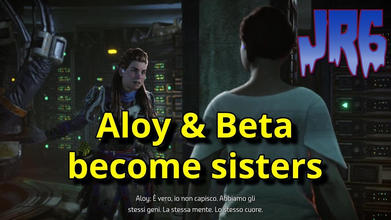 Aloy & Beta become sisters / Aloy convinces Beta ; Horizon forbidden ...