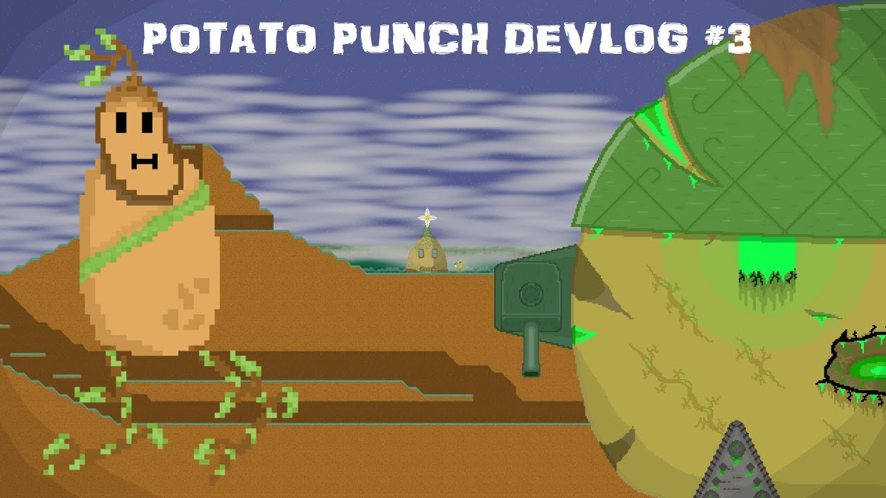 Potato Punch [Devlog #3] Boss Battle, New Map and more... - YouTube