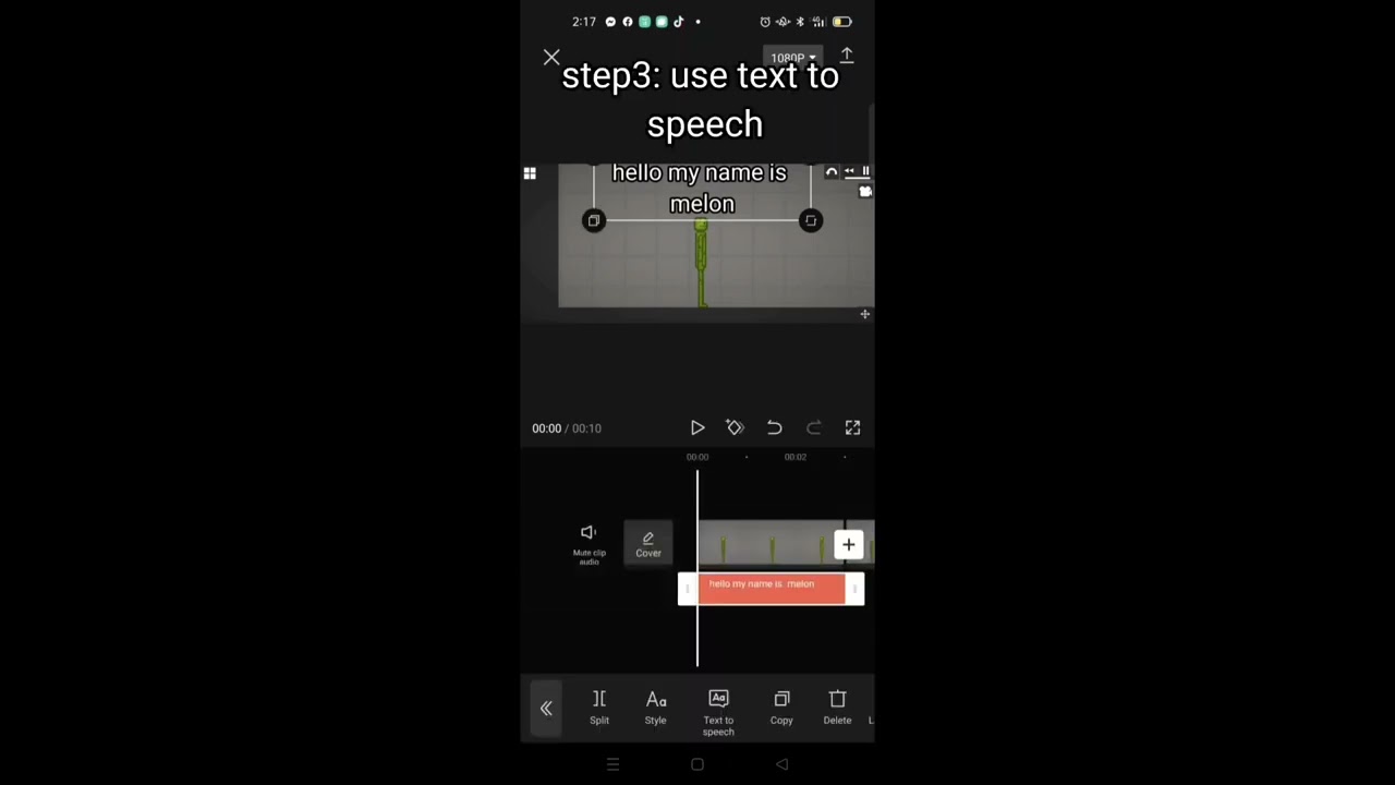 melon playground how to make voice text in capcut - YouTube