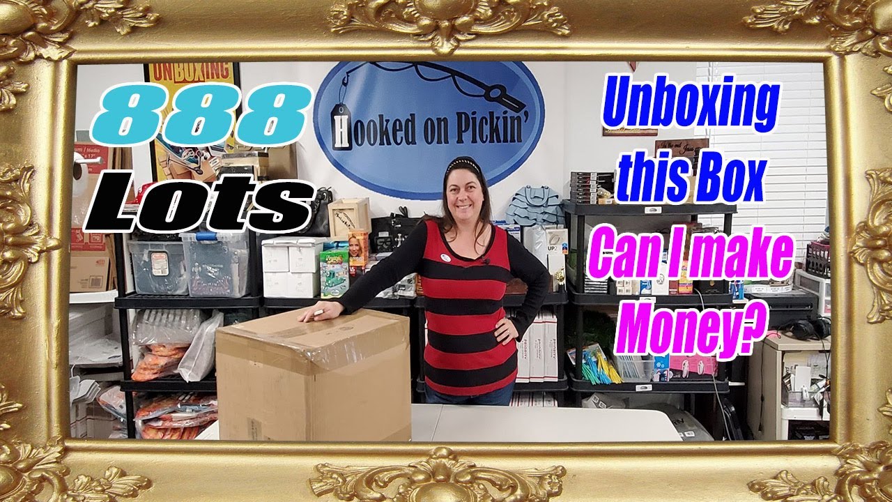 888 Lots Unboxing of Brand New Home Decor - Will I make Money? What ...