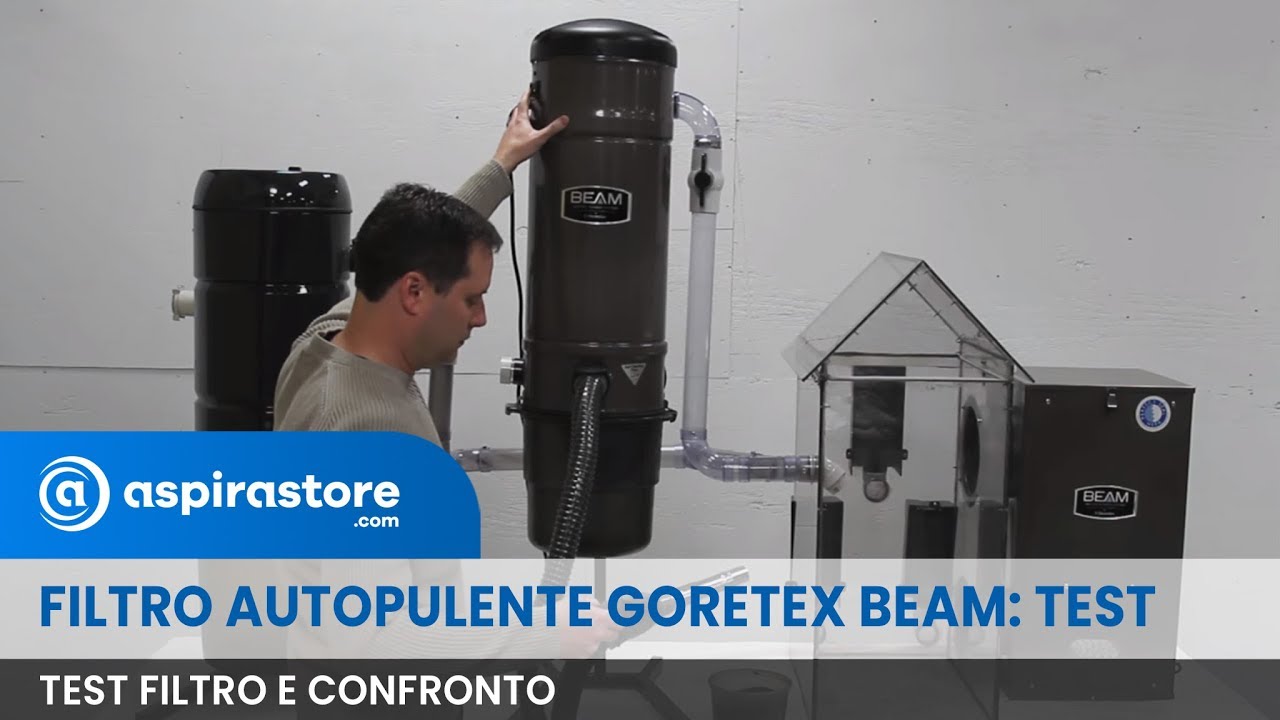 Filtro autopulente GoreTex Beam: test e comparazione - YouTube
