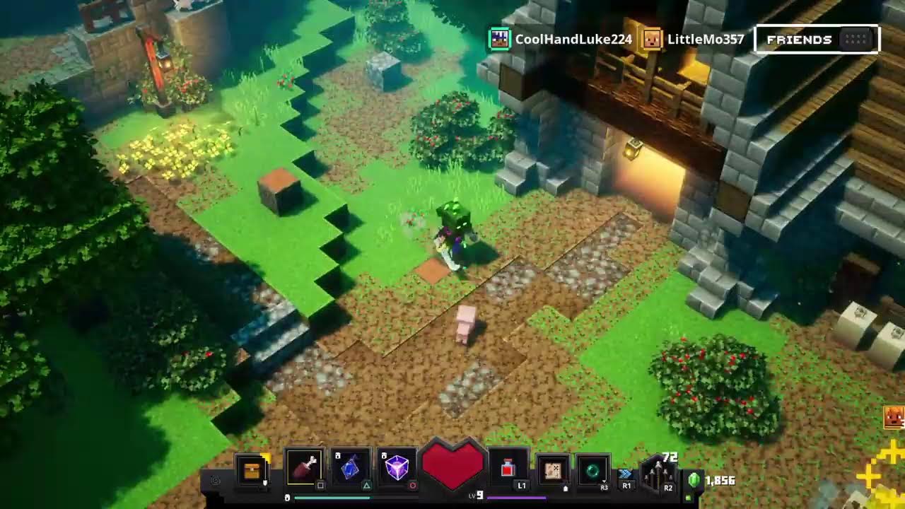 Mc dungeons go crazyyyy - YouTube
