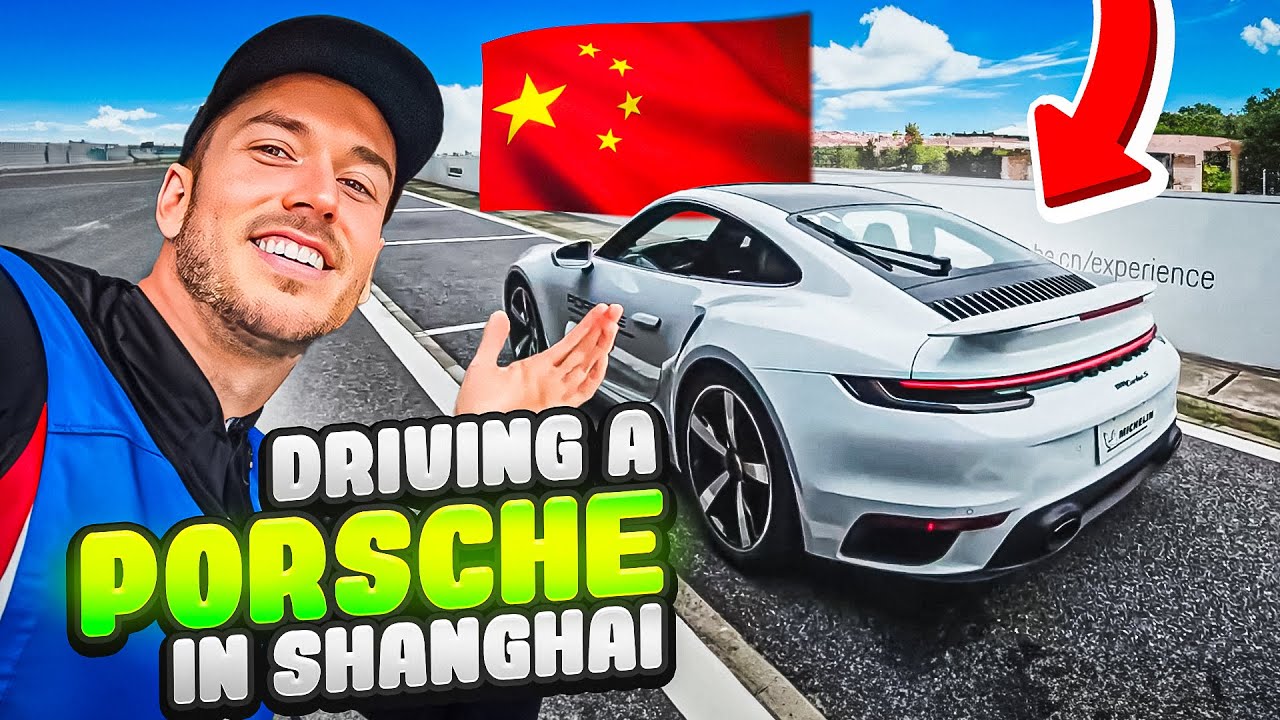 Driving SUPERCARS In Shanghai, China! (Porsche Experience w/ Water ...