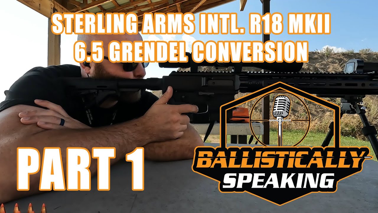 Sterling Arms Intl R18 6.5 Grendel Conversion: Part 1 - Hunting Load ...