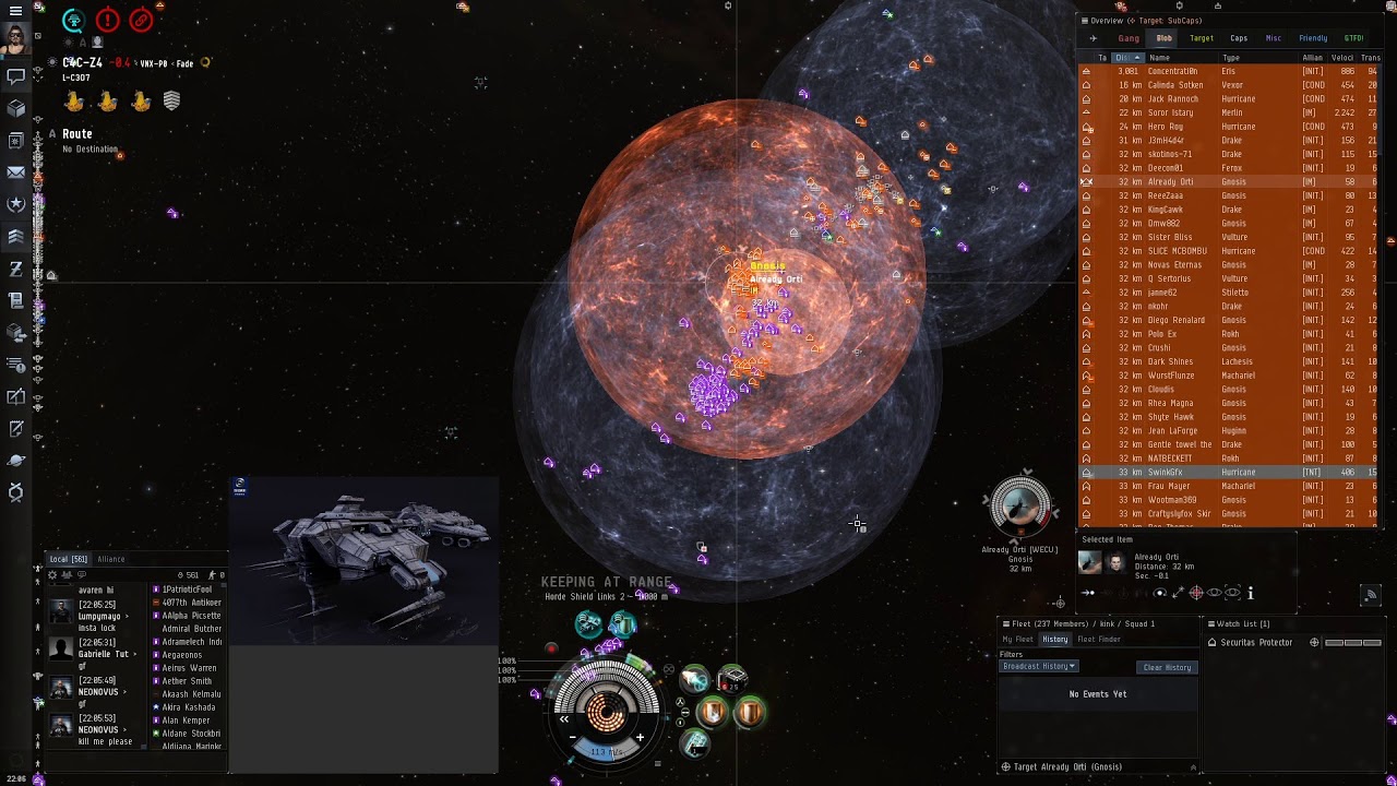 Eve Online - Pandemic Horde vs Goons/Init | 12/17/17 - YouTube