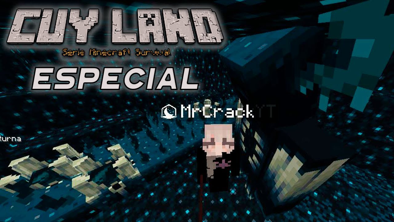 Escape del Warden en CuyLAND#4 - Minecraft Cap Especial by: MrCrack - YouTube