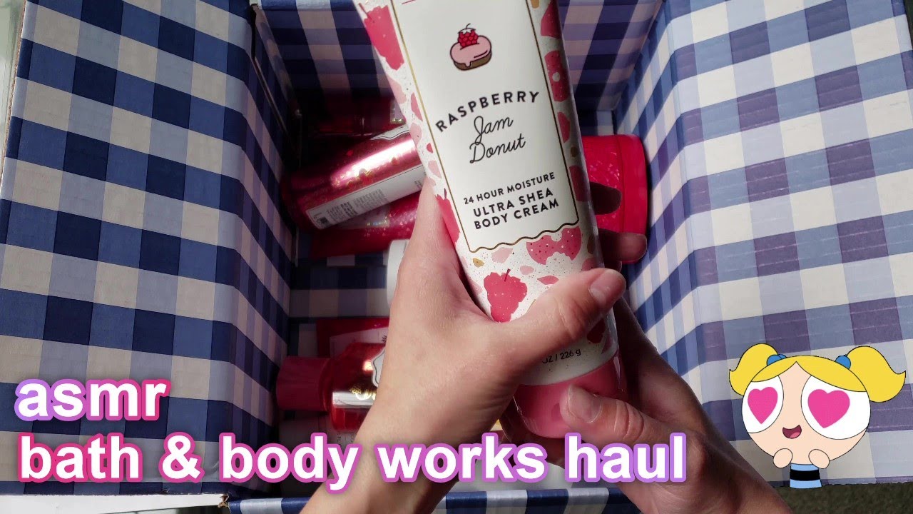 ASMR | Bath Body Works Haul No Talking w/ Hand Sounds, Tapping ...