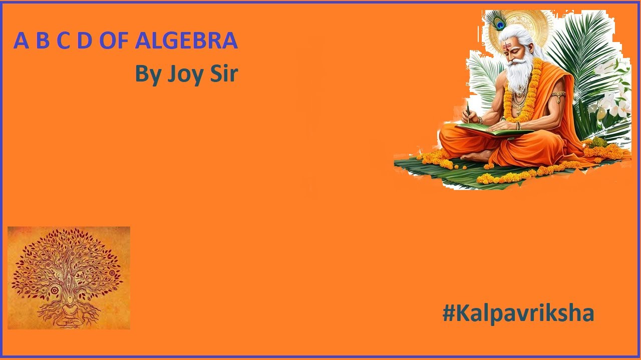 ABCD OF Algebra - YouTube