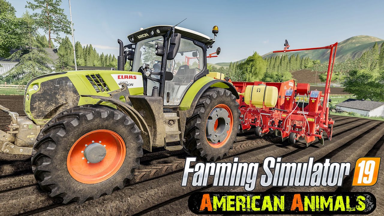 Planting POTATO plantation! ★ Farming Simulator 2019 Timelapse ★ New ...