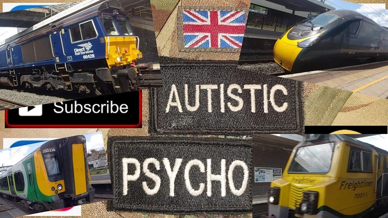 Train Spotting During A Power Cut in Bletchley - YouTube