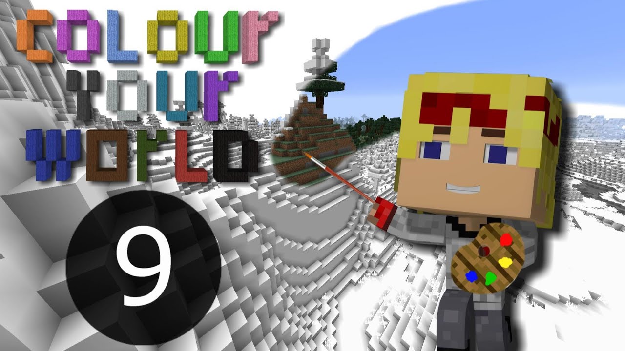 Colour Your World :: Minecraft Challenge :: Ep9 - RED STUFF! - YouTube
