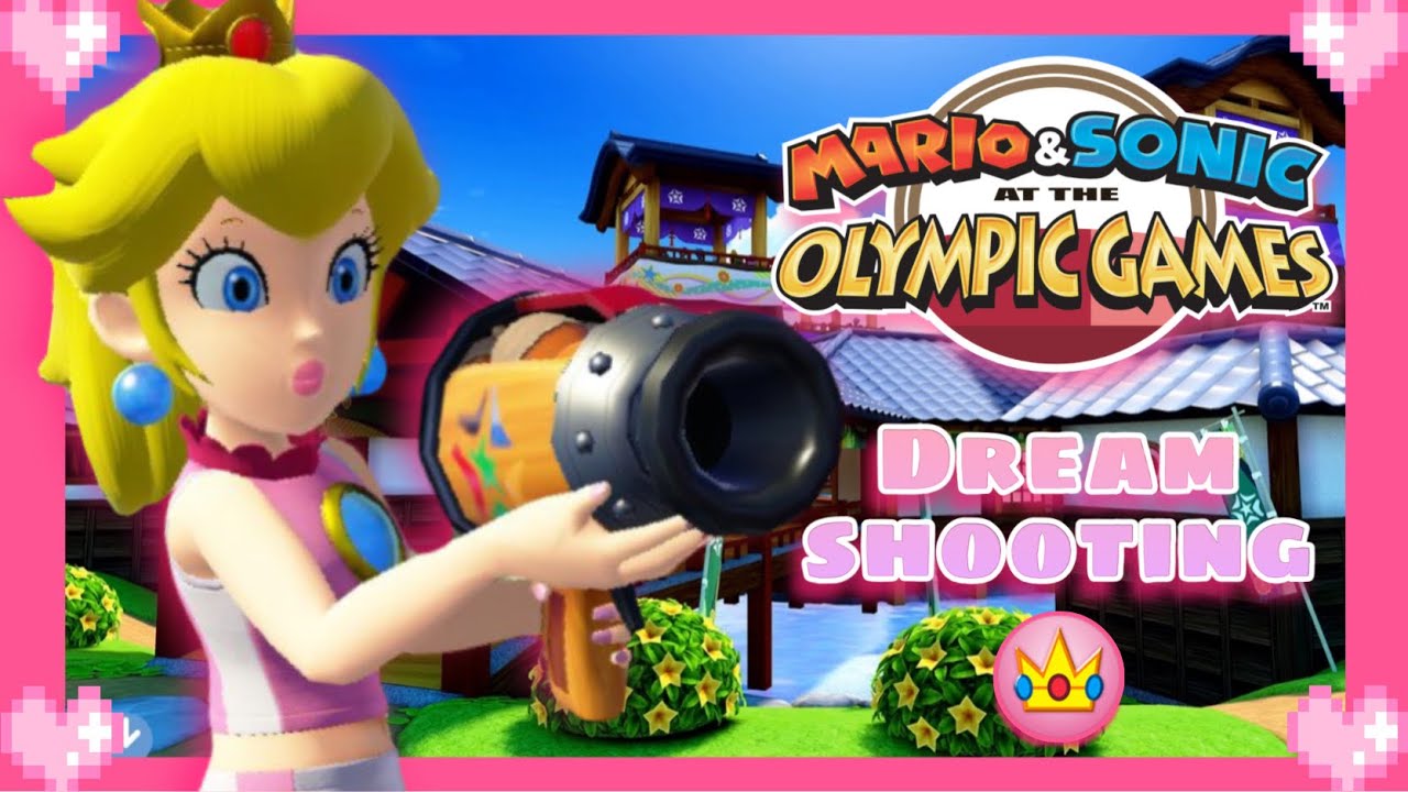 💗 Mario & Sonic at the Olympic Games Tokyo 2020 (Dream Shooting) Peach ...