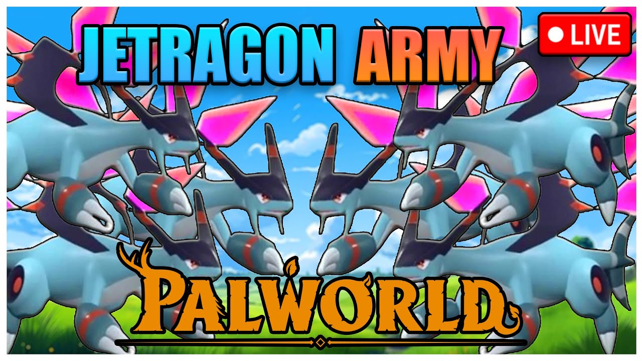 🛑 Palworld Live | ARMY OF JETRAGON 😱🔥 - YouTube