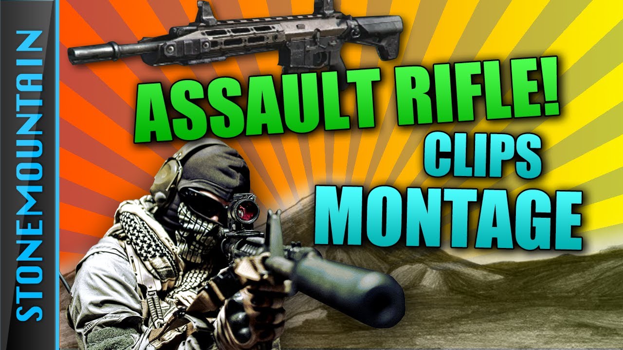CoD Ghosts Assault Rifle Clip Montage - YouTube