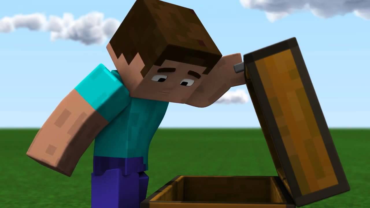 Steve Thinking Creatively Minecraft Animation - YouTube