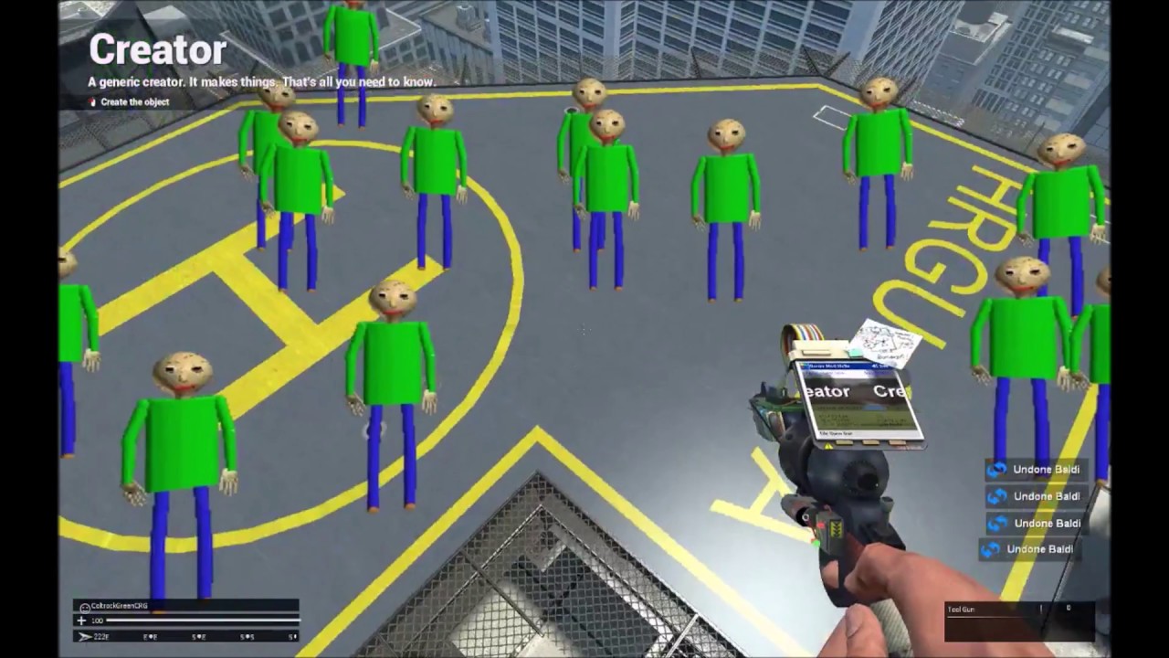 RUN FROM BALDI IN GARRY'S MOD!!!!!!!!! | Baldi's Basics in Education ...