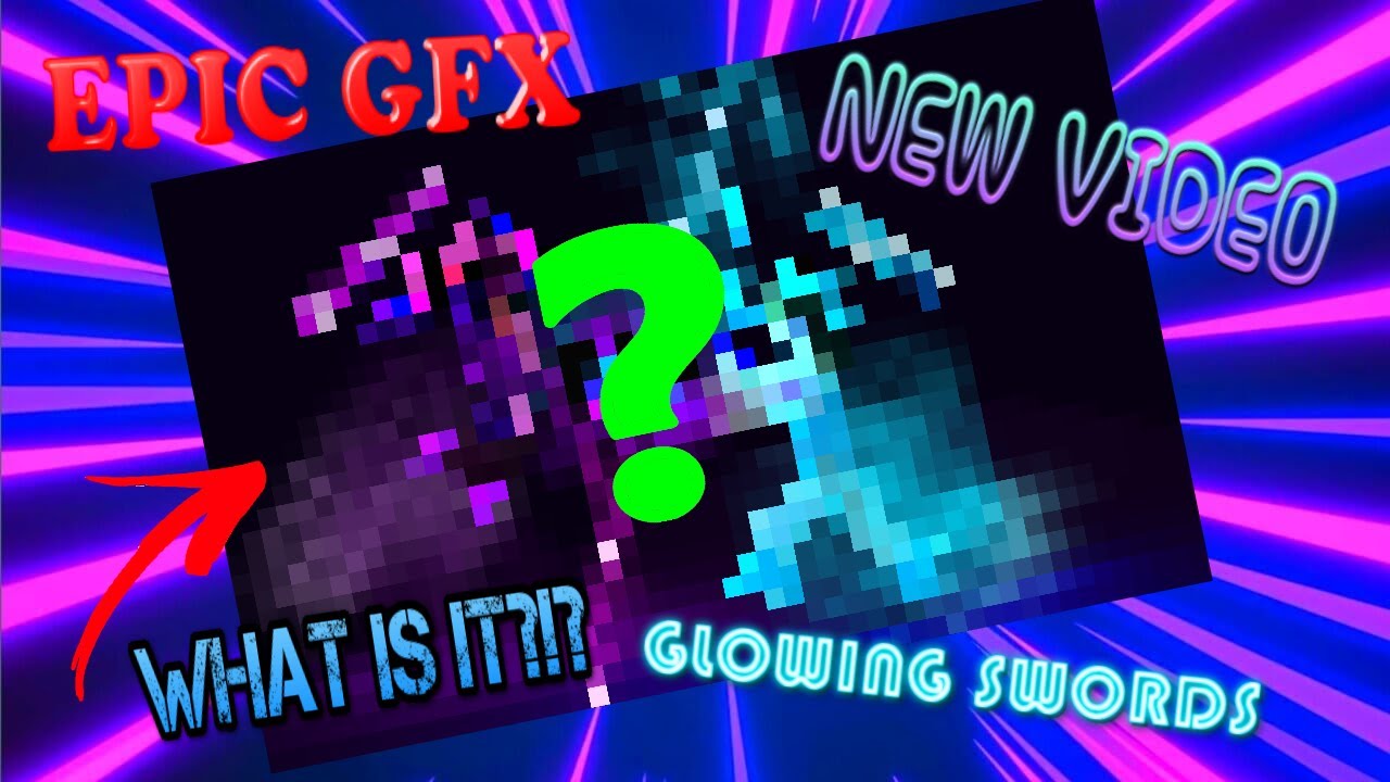 EPIC Roblox GFX fight w/ GLOWING SWORDS - YouTube