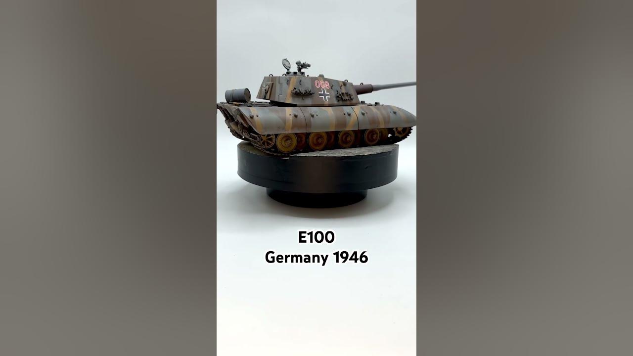 An Oldie. 1946 #whatif #prototype #german #history #scalemodel #panzer #e100 #135scale #wwii ...