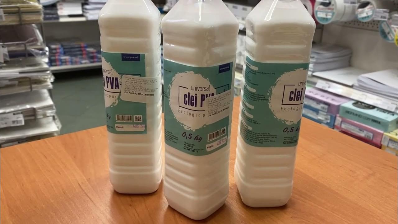 Клей PVA BAC 500 мл | Clei PVA BAC 500ml | Birovits.md - YouTube