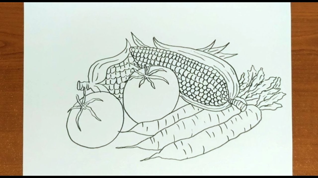 How To Draw HARVESTING Step by Step - YouTube