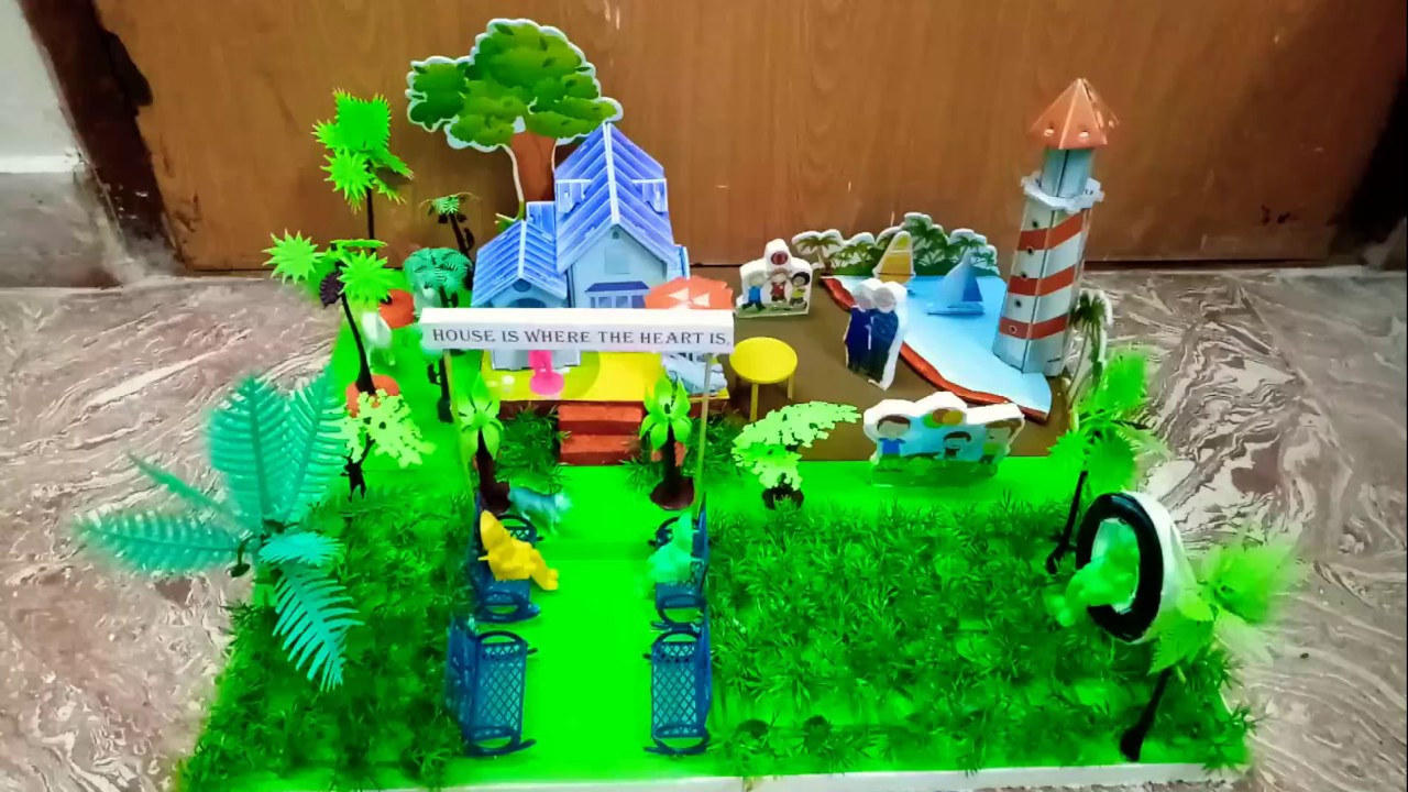 School Project - Beach Model (www.schoolprojectcenter.in) - YouTube