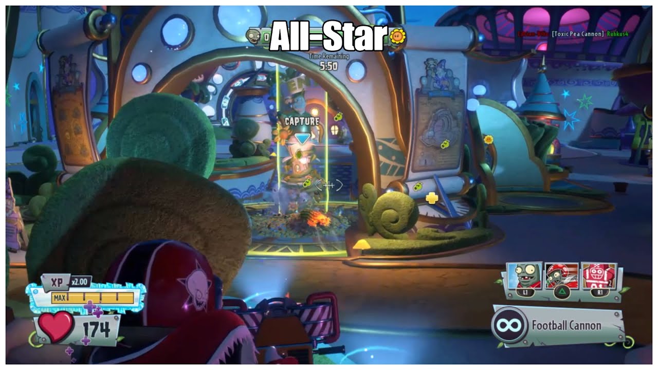 Plants vs Zombies Garden Warfare 2 - All-Star - YouTube