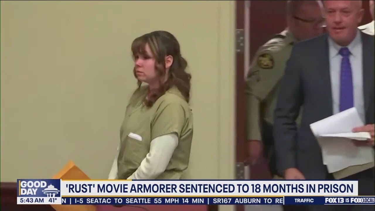 'Rust; movie armorer sentenced to prison - YouTube