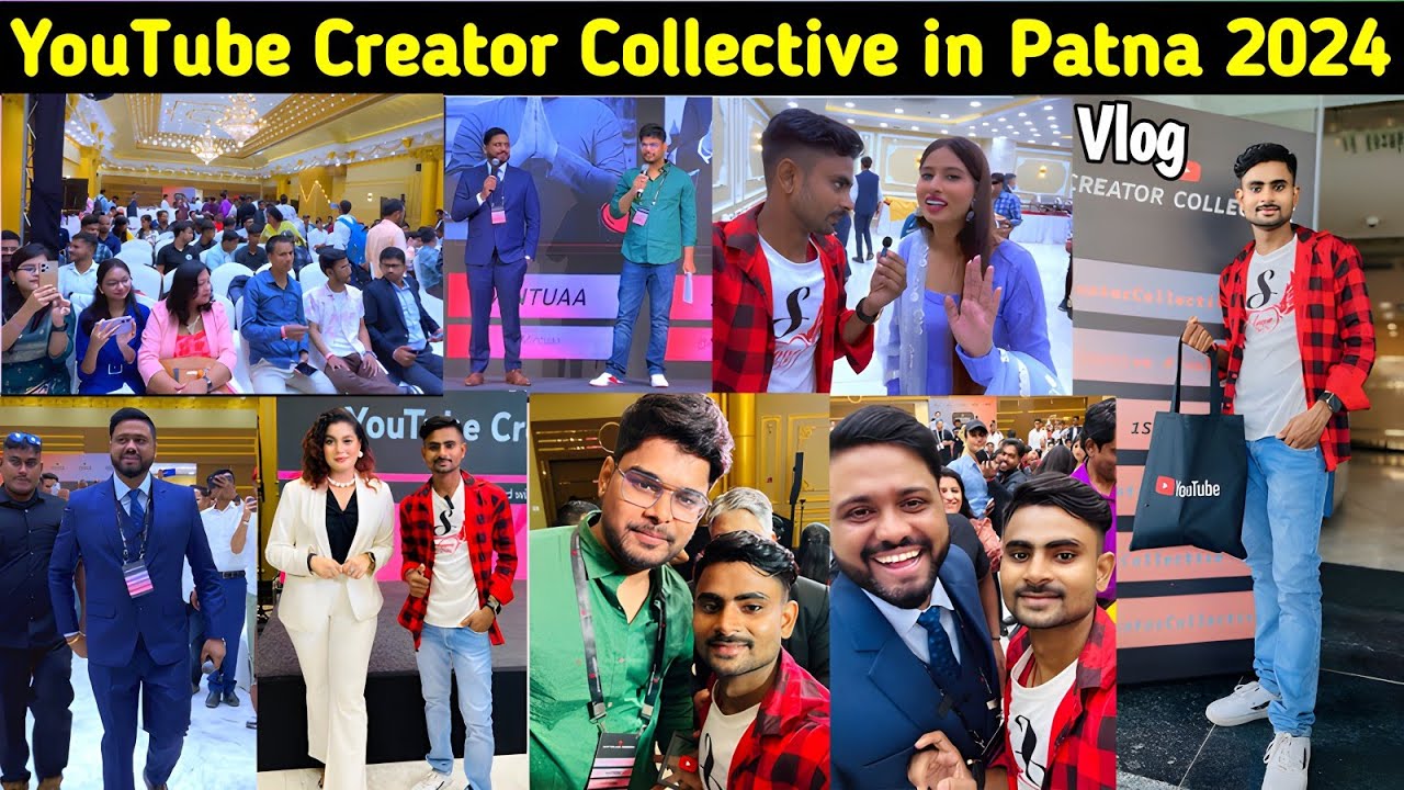 YouTube Creator Collective Event In patna 2024 | Youtube Creative Event ...