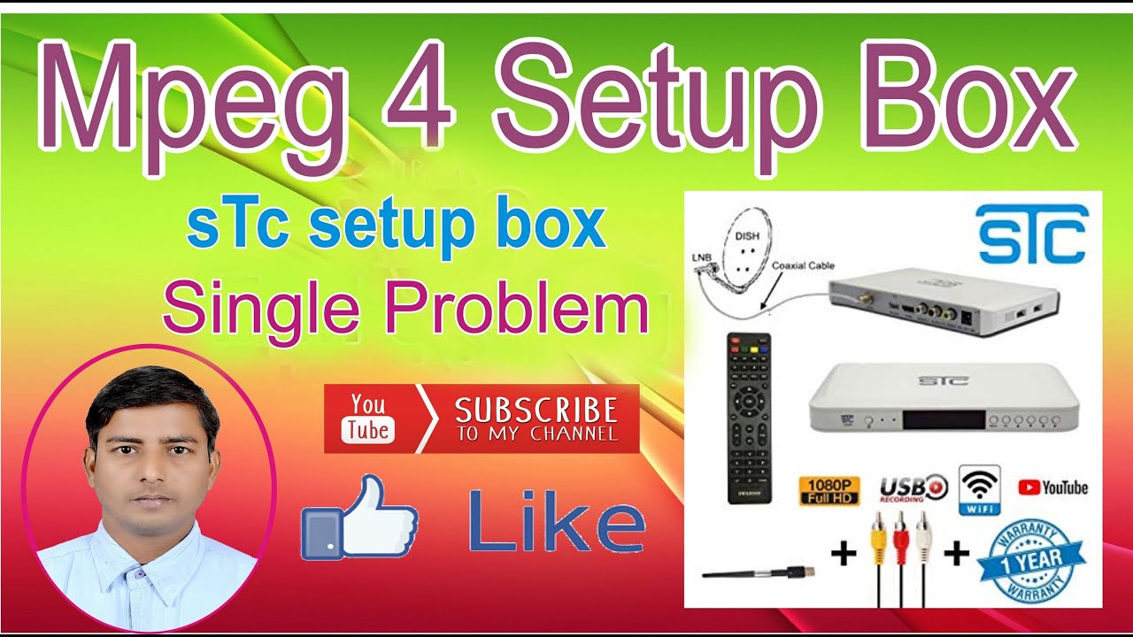 stc setup box signal problem - YouTube