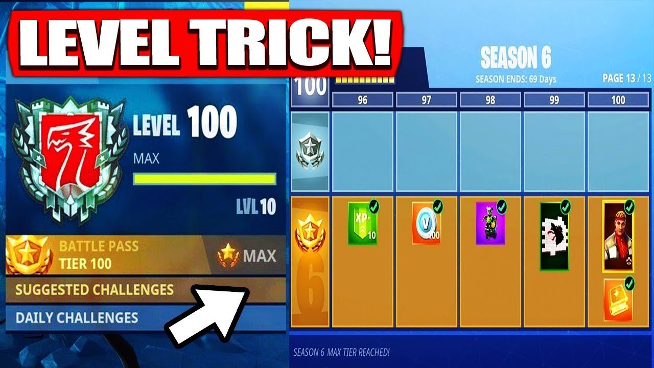 LEVEL100 TRICK! | SCHNELL LEVELN! | LEVEL 100 erreichen! - Fortnite ...
