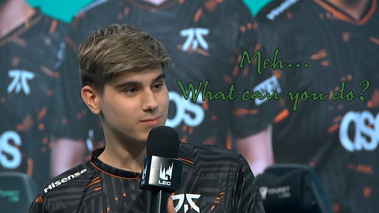 Razork talks about Fnatics performance #leagueoflegends - YouTube