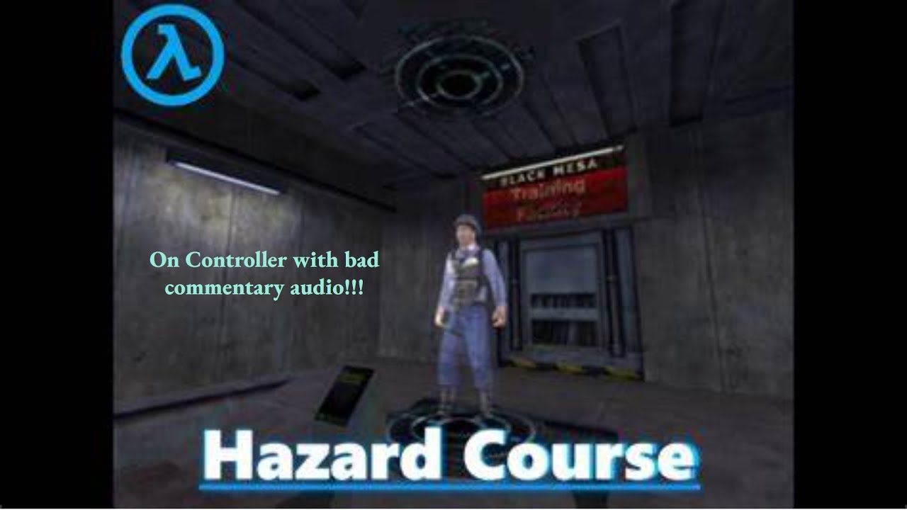Blue Shift Training on Controller with Terrible Commentary - YouTube