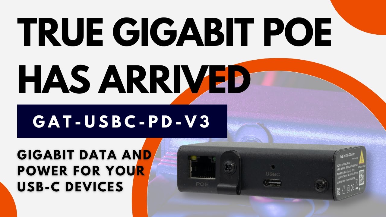 The Best PoE to USBC Converter with True Gigabit Data and Power - Our ...