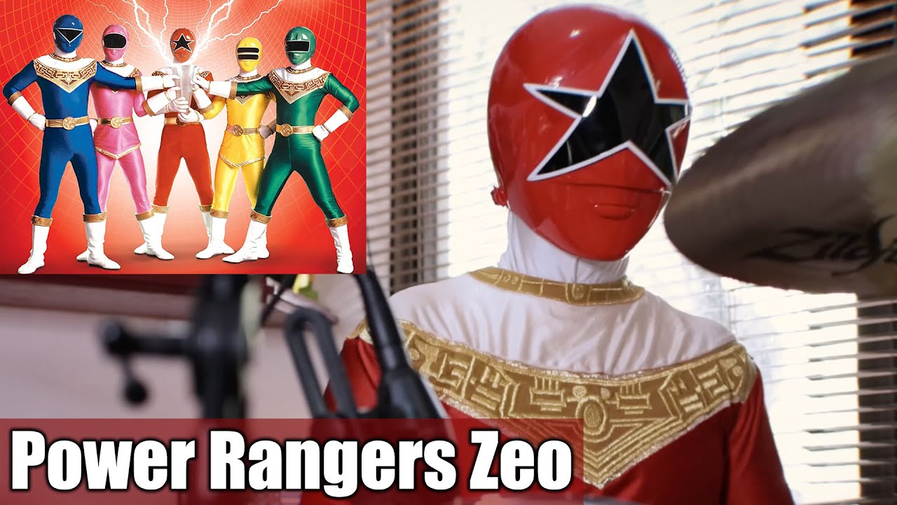 Power Rangers Zeo Theme Song Drum Cover [Chris Cantada] - YouTube