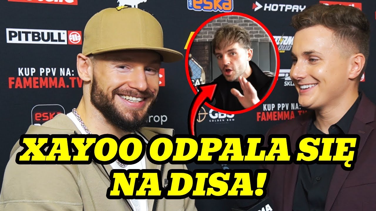 "MOŻE MNIE POCAŁOWAĆ W KUTA..!" XAYOO MOCNO ODPOWIADA DISOWI! *walka ...