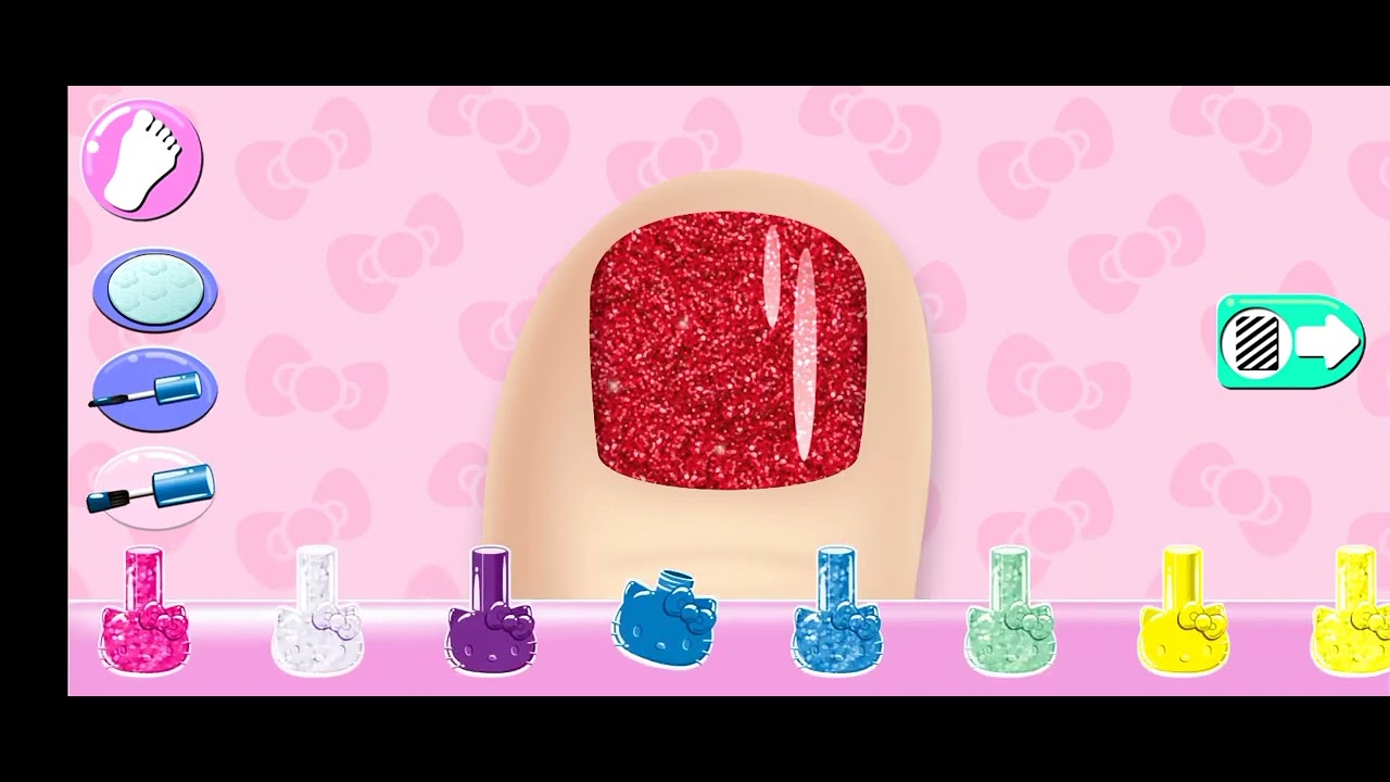 Hello kitty game app BUDGE enjoy#9 - YouTube