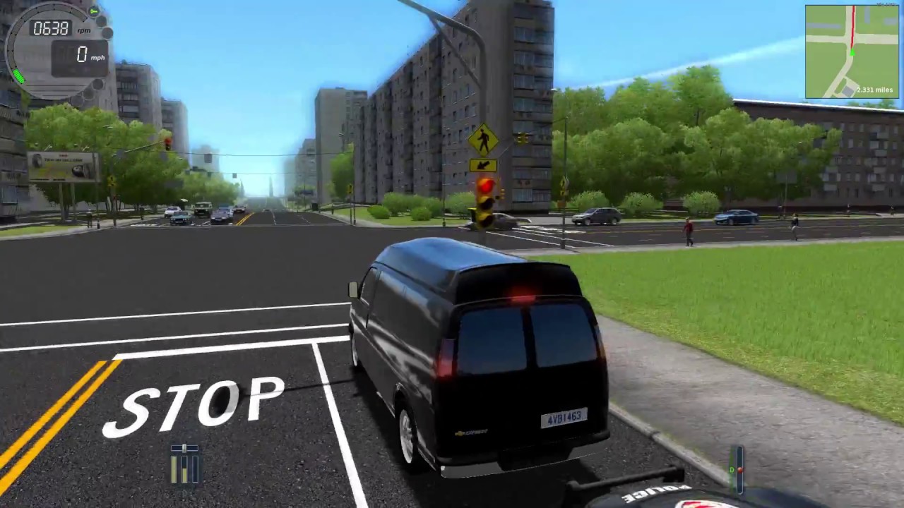 City Car Driving 1.5.3 Chevrolet Express 1080p - YouTube