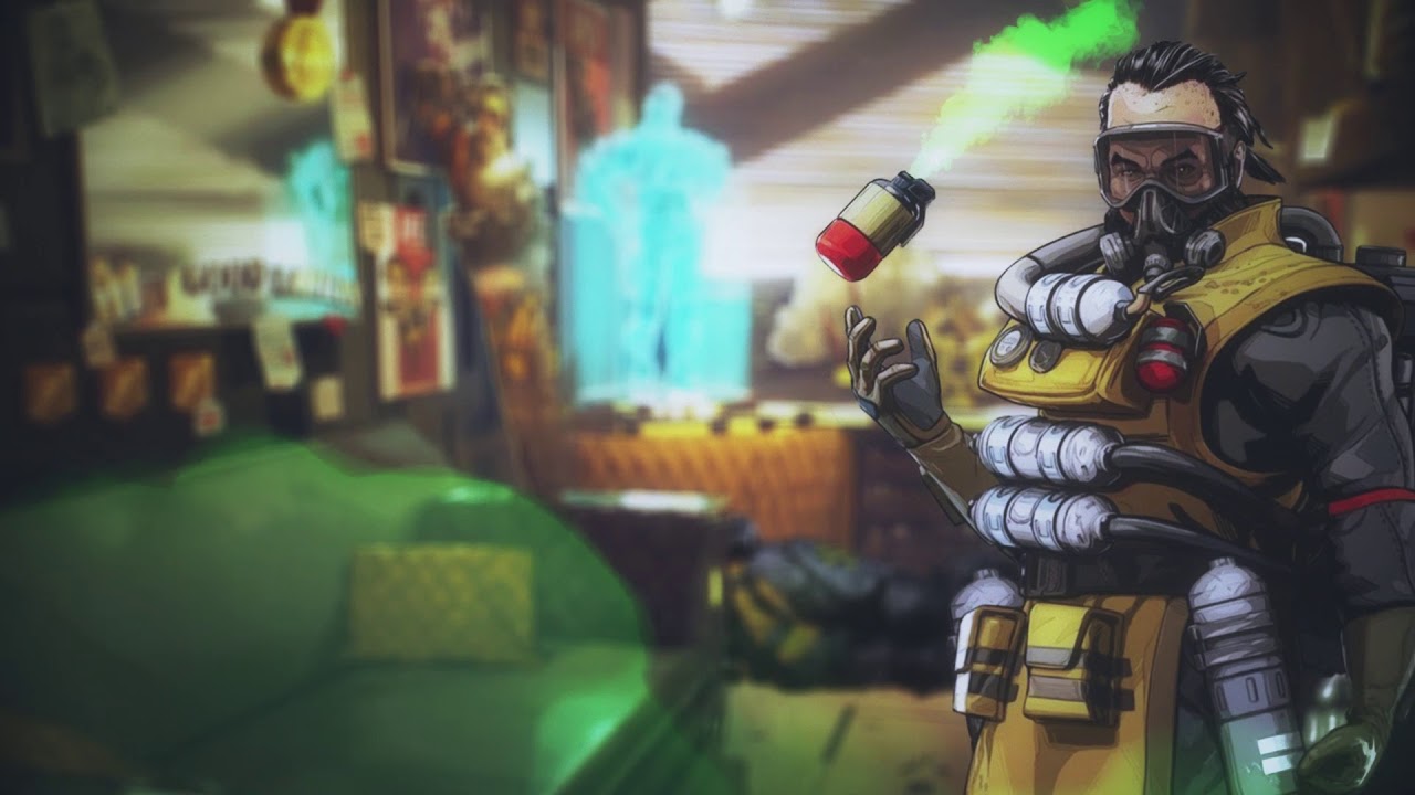 Caustic from Apex Legends - YouTube