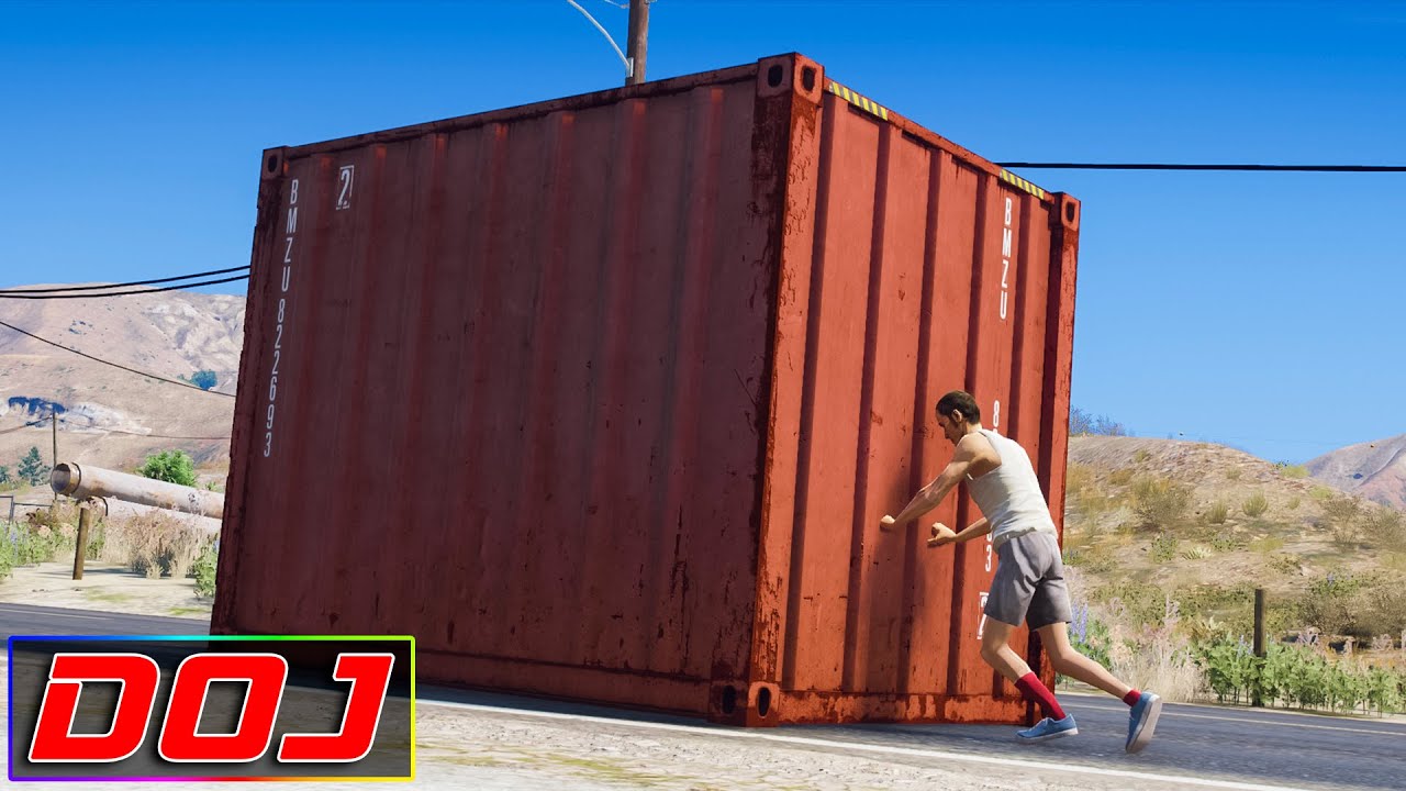 Living in a Box in the Middle of the Road | GTA 5 RP | DOJ #227 - YouTube