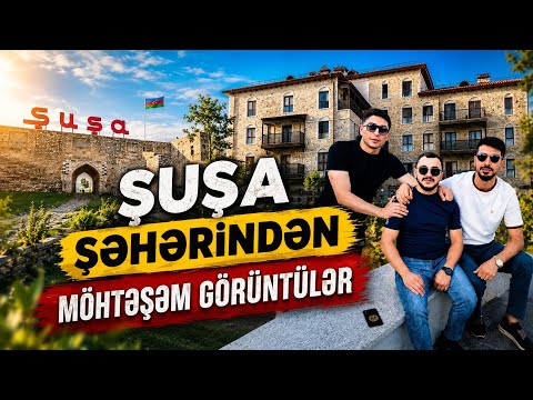 Şuşa şəhəri necə gözəlləşib - Yeni binalar, parklar və istirahət zonaları - Ən maraqlı görüntülər
