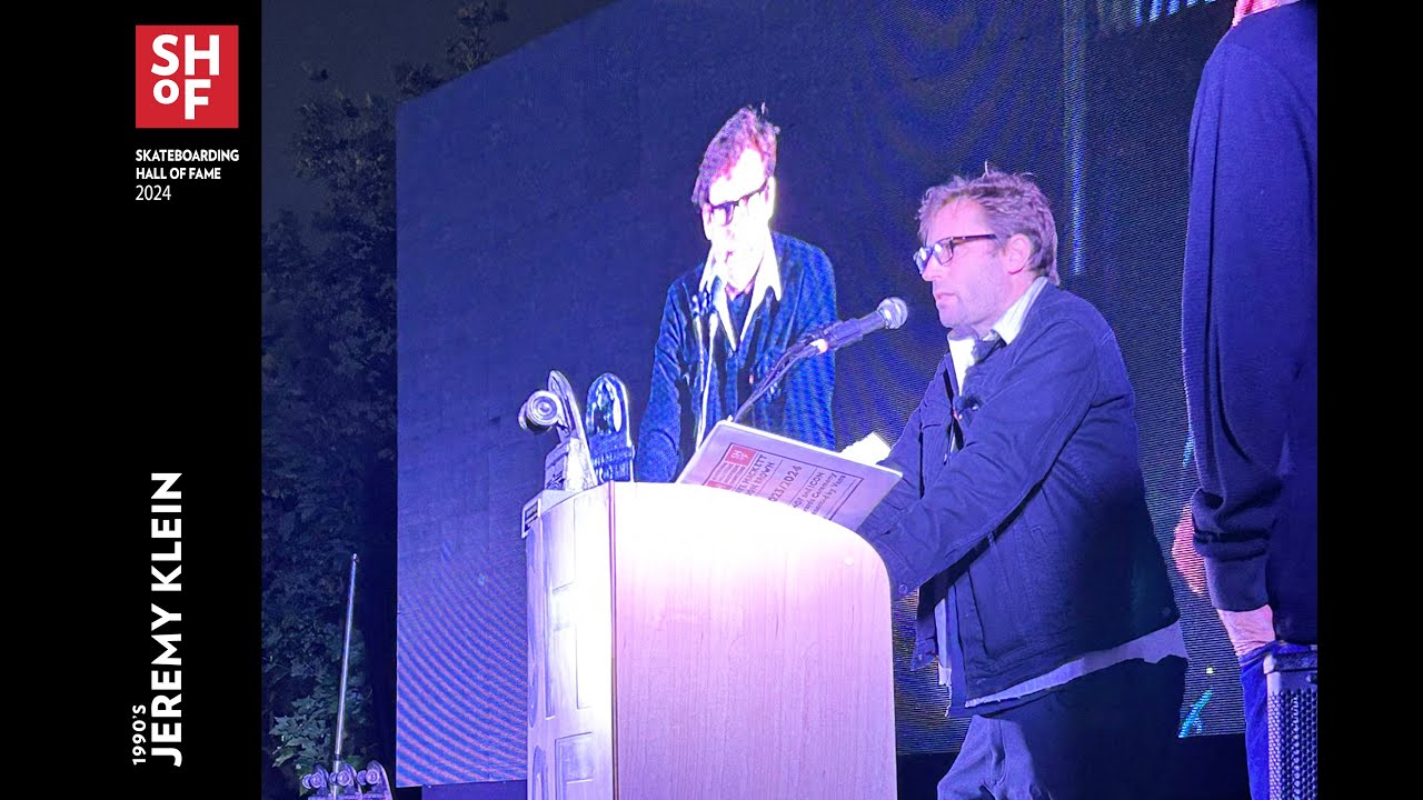Jeremy Klein - 2024 Skateboarding Hall of Fame Inductee - YouTube