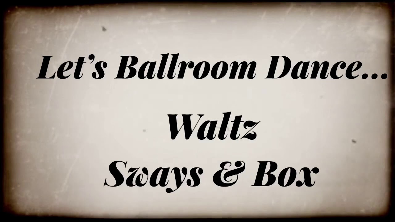 Learn Ballroom Waltz with no partner! Get your footwork down. - YouTube