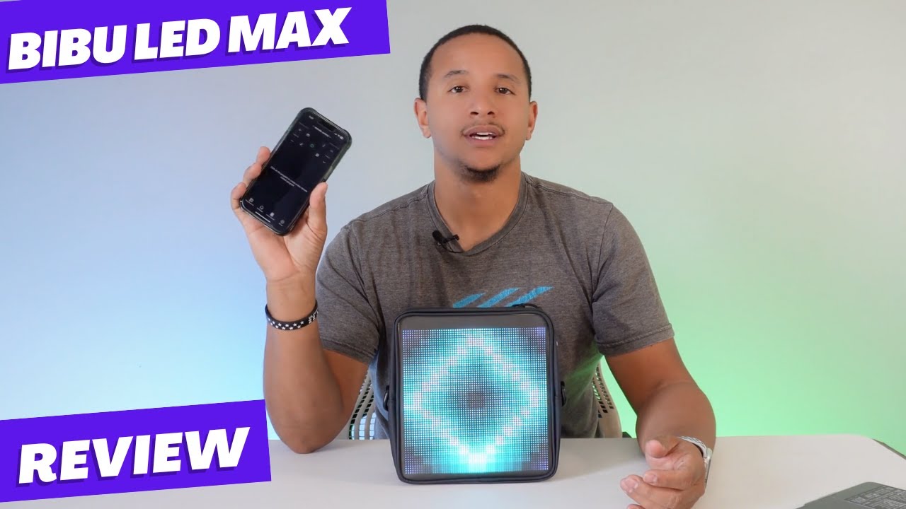 BIBU LED Bag Max Review - A Fashion Statement is Made - YouTube