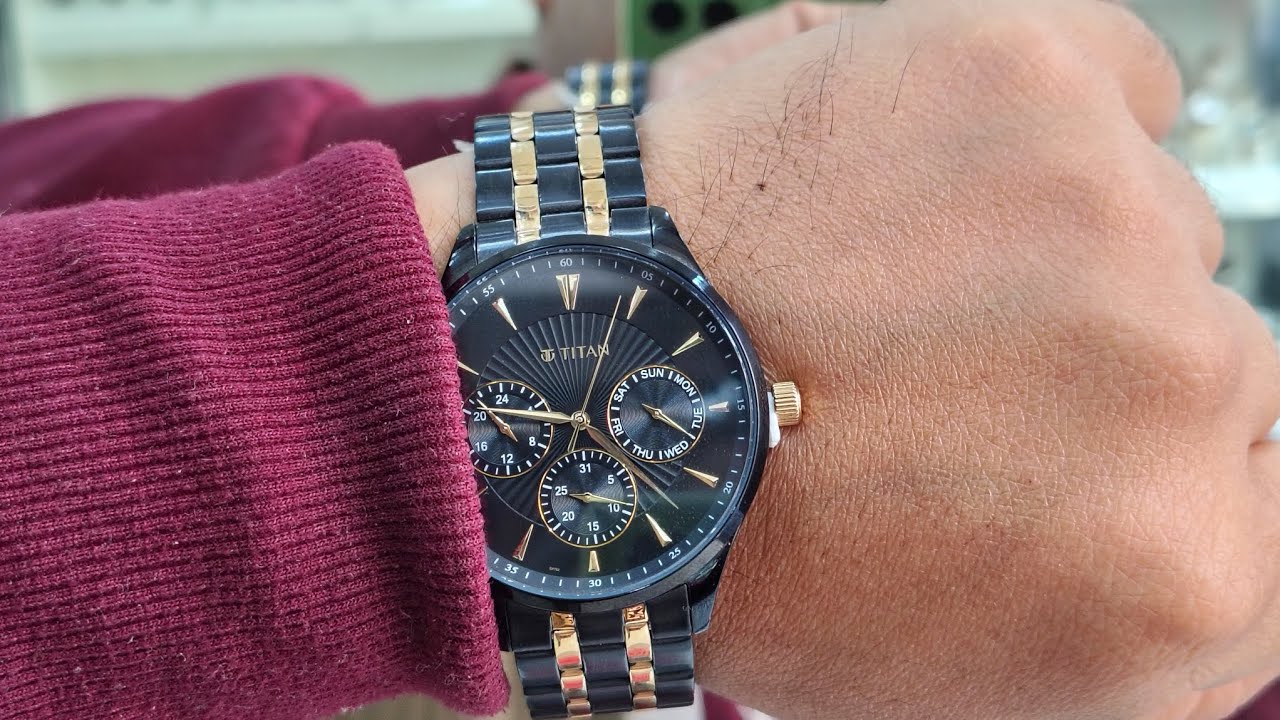 90127km01 Titan Premium Edition for Men || Titan Watch Review # ...