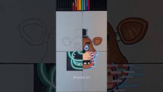 Drawing Freddy Fazbear FNAF in 4 Different Art Styles w... | Doovi